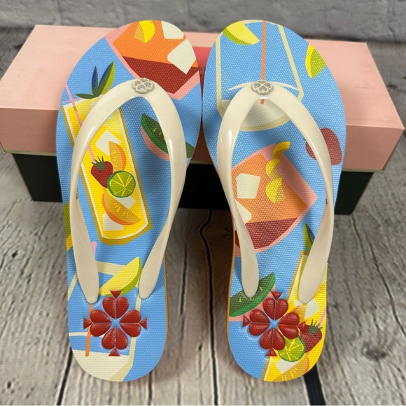 kate spade | Shoes | Katespadewomens Flyaway Foam Rubber Flip Flop ...